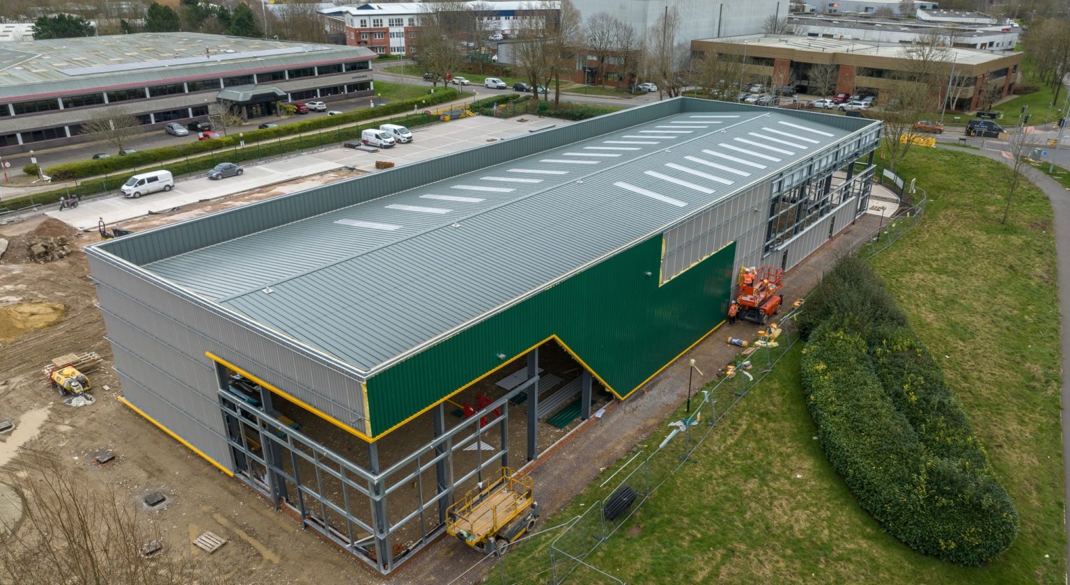 New branch for Travis Perkins designed by HSSP - HSSP Architects